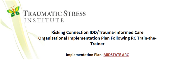 What Does Trauma-Informed Care Look Like in IDD Organizations? A Visual Tour